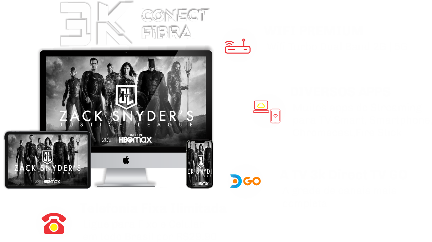 3k Conect Fibra - HOME